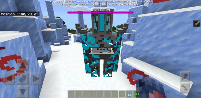 Ice Warrior Boss Addon | Minecraft PE Mods & Addons