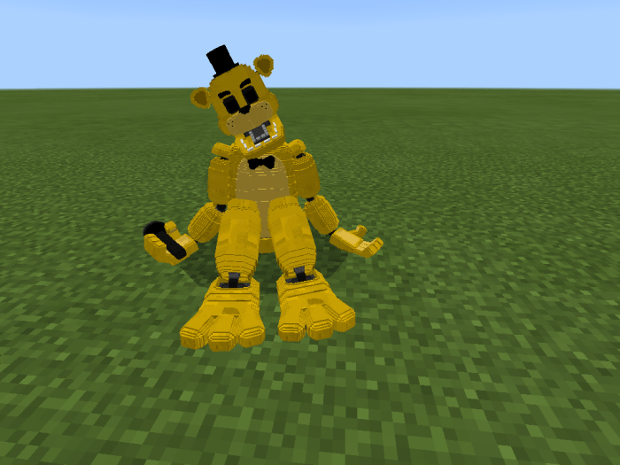 Five Nights at Freddy’s Animatronics | Minecraft PE Mods & Addons