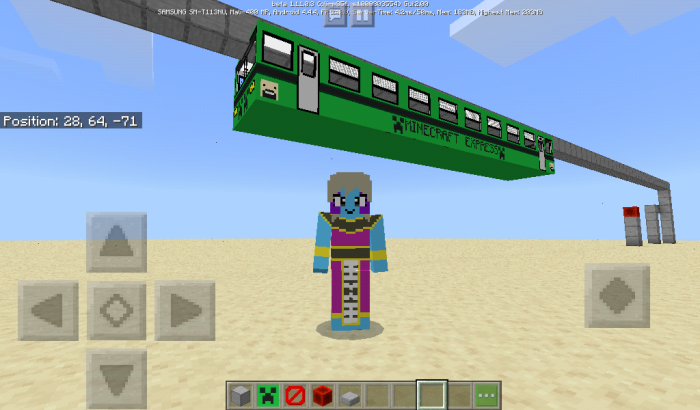 Monorail Addon | Minecraft PE Mods & Addons