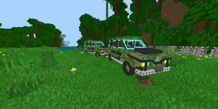 Jurassic Vehicles | Minecraft PE Mods & Addons