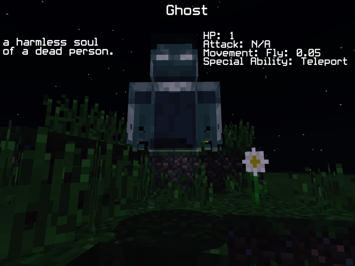 Ghost Addon | Minecraft PE Mods & Addons