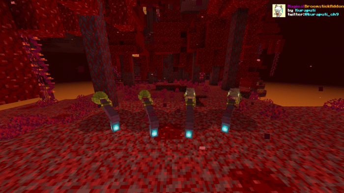 Magical Broomstick Addon! [v2.5 Updated] | Minecraft PE Mods & Addons