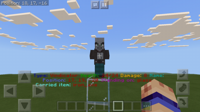 Mob Indicator V5.1 (Script) (1.12) | Minecraft PE Mods & Addons