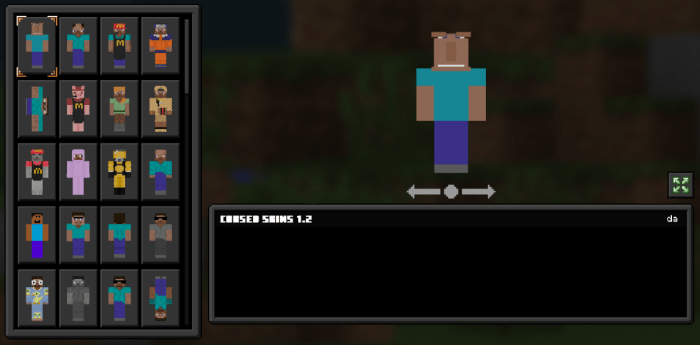 Cursed Skins 1.2 | Minecraft Skin Packs