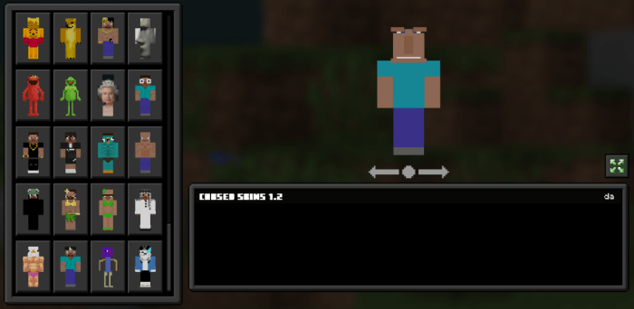 Cursed Skins 1.2 | Minecraft Skin Packs