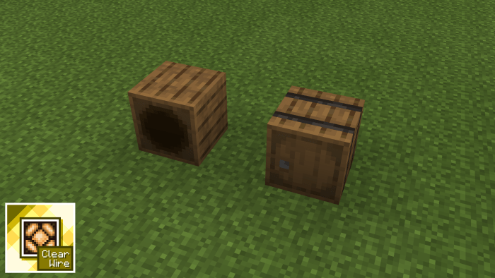 Clear Wire – Detailed Vanilla Resource Pack | Minecraft PE Texture Packs