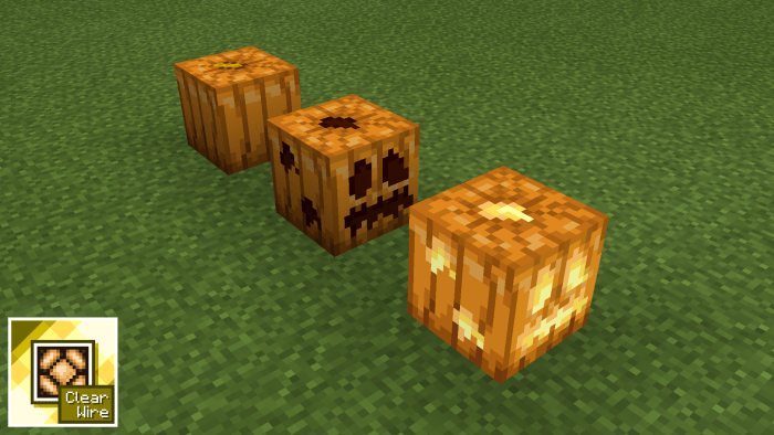 Clear Wire – Detailed Vanilla Resource Pack | Minecraft PE Texture Packs