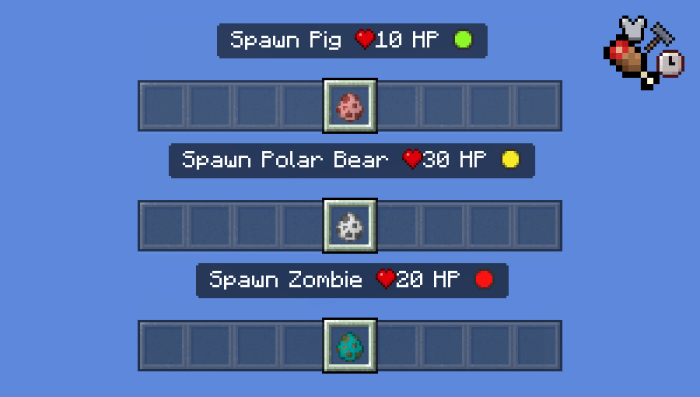 Hunger Points on Food Names | Minecraft PE Texture Packs