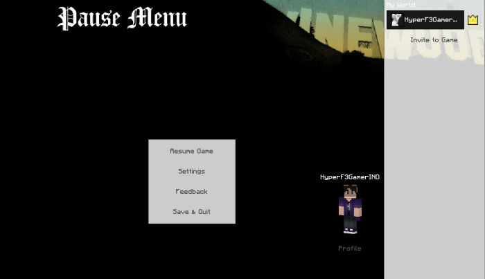 GTA San Andreas GUI | Minecraft PE Texture Packs