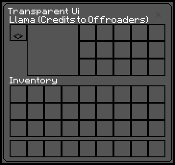 Trans Ui | Minecraft PE Texture Packs