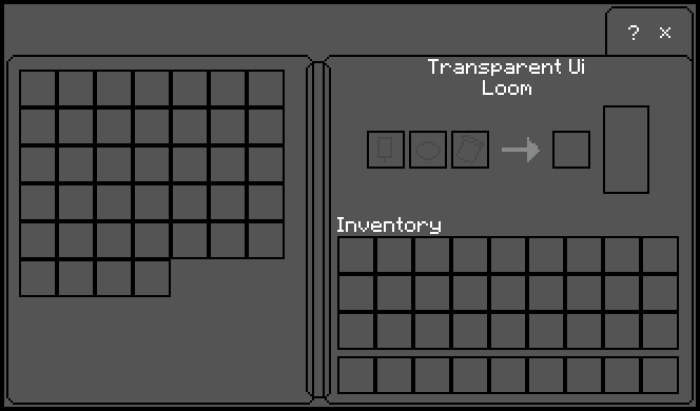 Trans Ui | Minecraft PE Texture Packs
