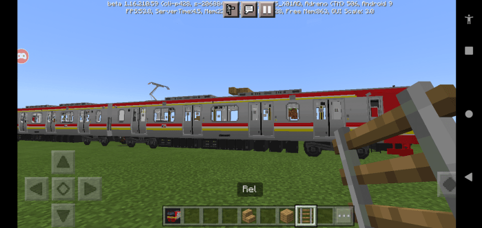 JR 205 (Indonesia Railway) | Minecraft PE Texture Packs