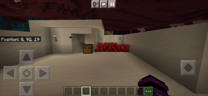 Nether Modern House/Base | Minecraft PE Maps