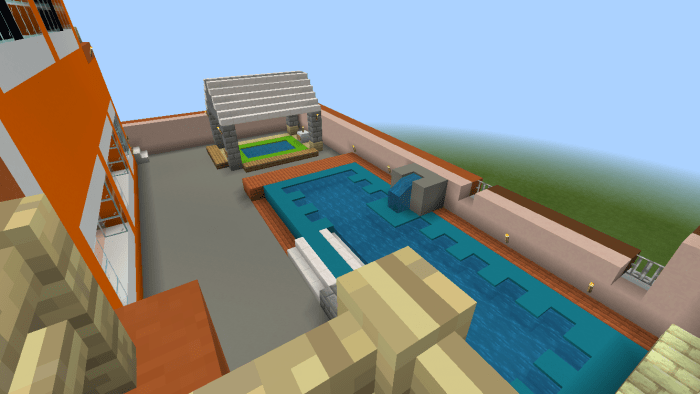 Spa Castle MCPE [Creation] | Minecraft PE Maps